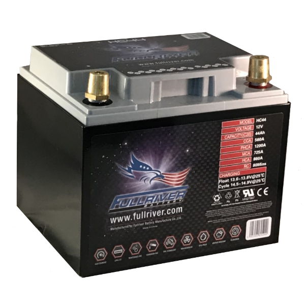 Fullriver HC44 - (PC1200) HC Series 12V 44Ah Advanced AGM – Battery Empire